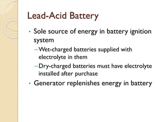 Ignition Systems introduction and explanation | PPT