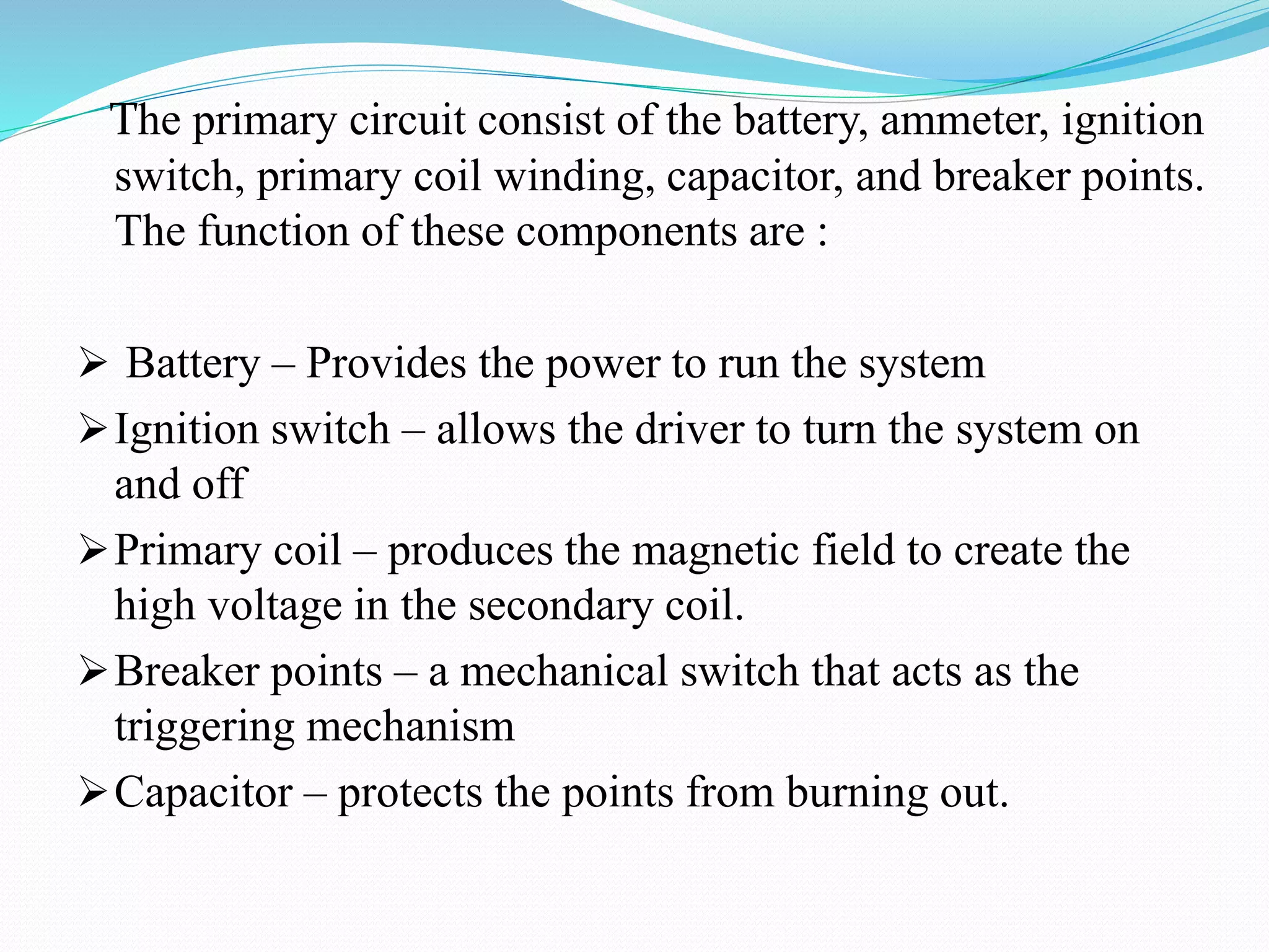 Ignition systems | PPTX