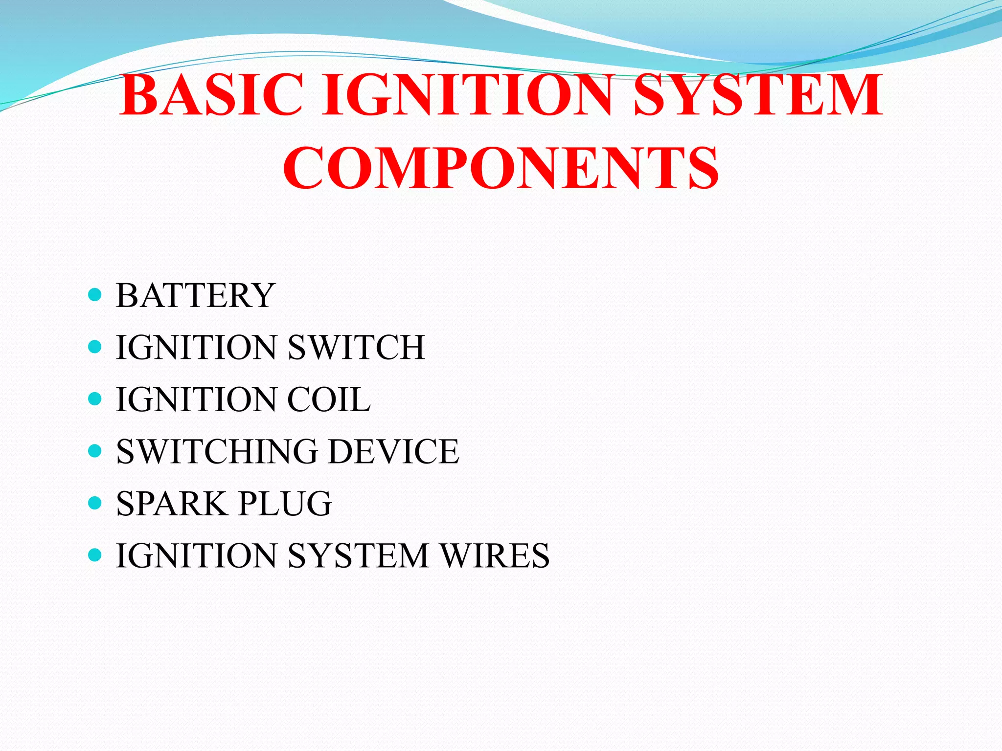 Ignition systems | PPTX