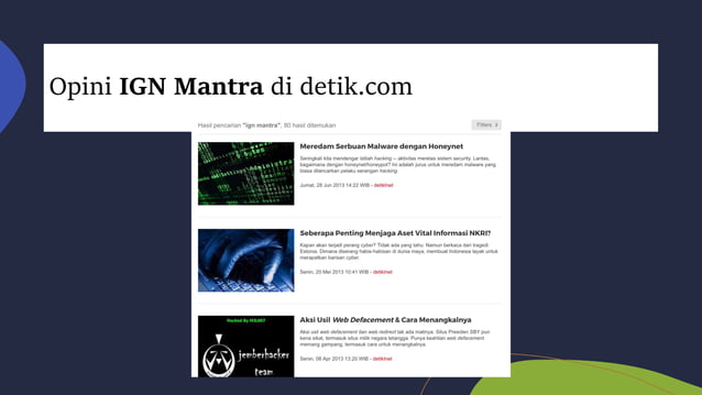 Ign mantra ppt menulis artikel dan buku ict | PPT