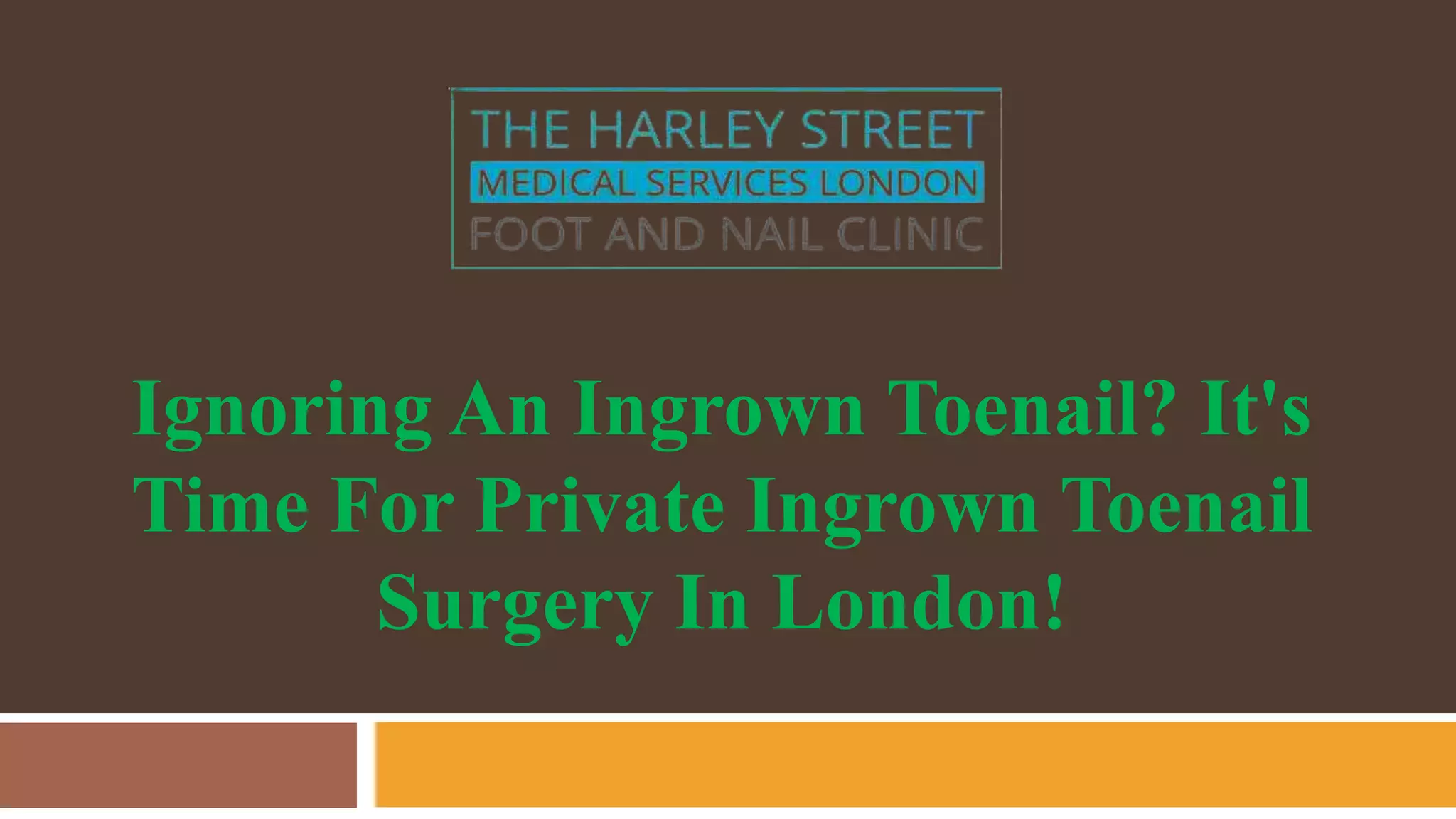 Ignoring An Ingrown Toenail? It's Time For Private Ingrown Toenail ...