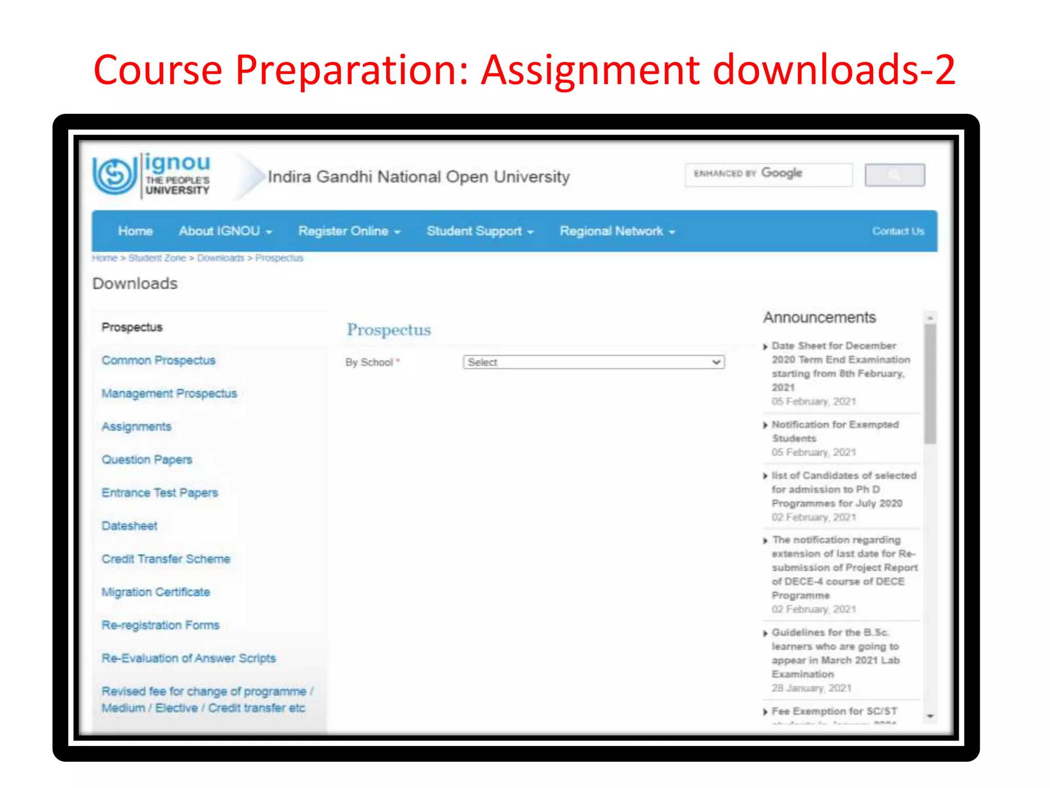 Life Cycle of Learners at IGNOU: Induction Meetings | PPT