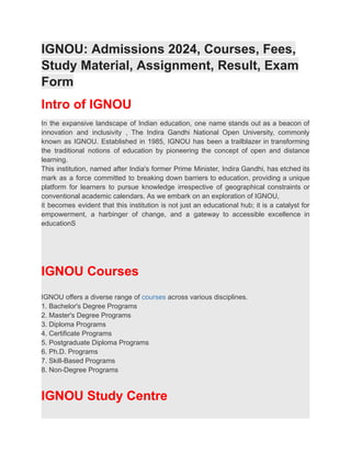 IGNOU _ Admissions 2024, Courses, Fees.pdf
