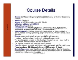 Ignou cdo prospectus with form | PDF