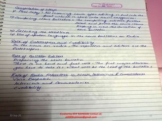 IGNOU PGJMC-03 Quick Handwritten Revision Notes | PPT