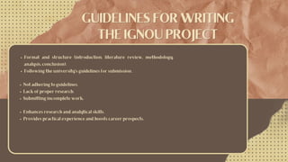 IGNOU Project and Synopsis.pdf.......... | PDF