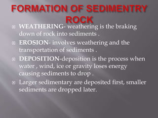 Formation of rocks and types | PPTX