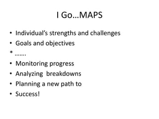 I go -maps | PPT