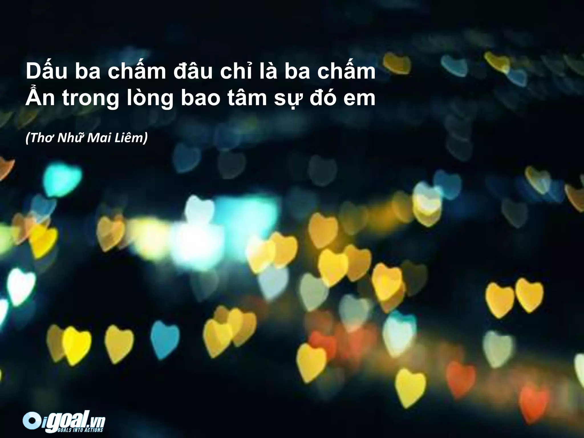 Igoal dau ba cham | PPTX