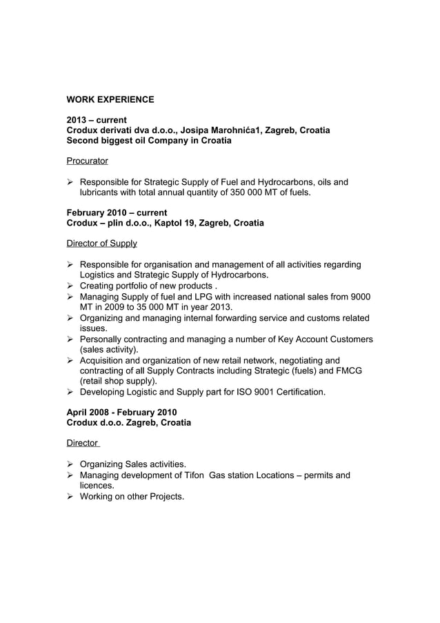 Igor crnobrnja cv | DOC