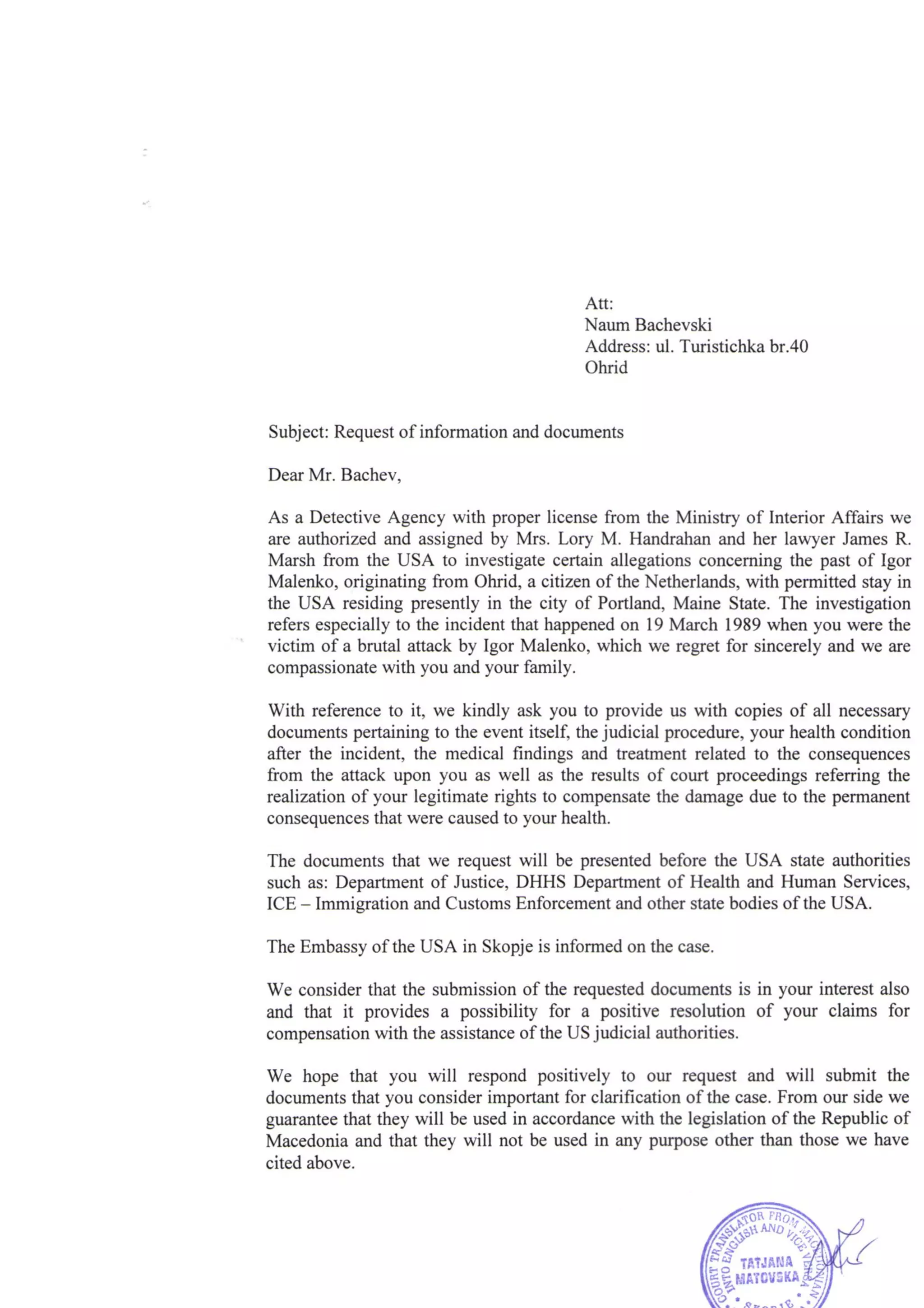 Igor malenko attack on naum (2) | PDF
