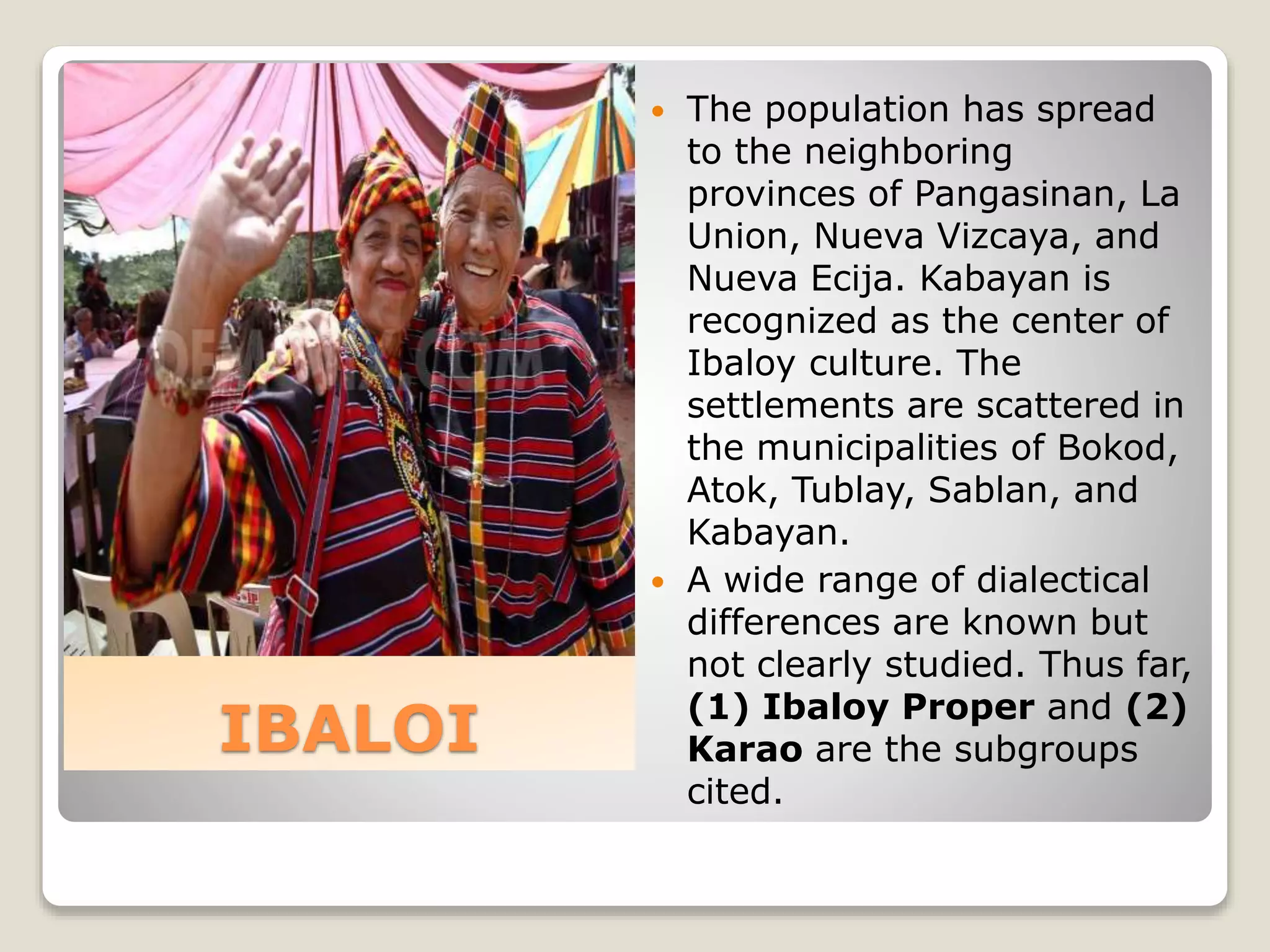 Igorot in a nutshell | PPTX