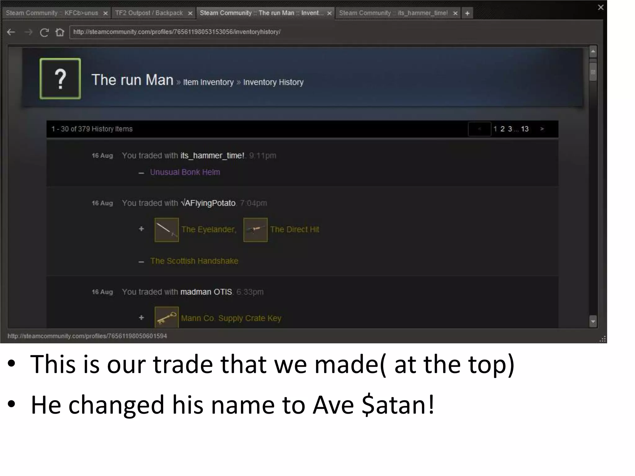 I got scameed send to steam | PPTX