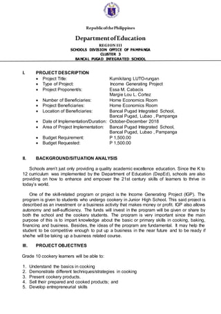 Igp 2018-2019 | DOCX | Education industry | Industries