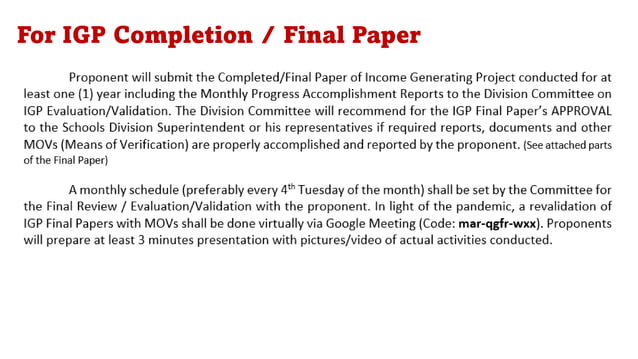 IGP-Guidelines.pdf | Business and Finance