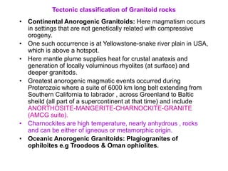 IGPET LECTURE 10 GRANITES.ppt