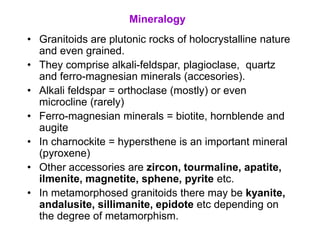 IGPET LECTURE 10 GRANITES.ppt