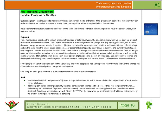 IGP Sample Trainers Notes - Managing Personalities | PDF