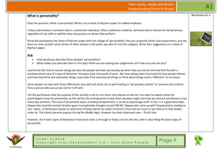 IGP Sample Trainers Notes - Managing Personalities | PDF