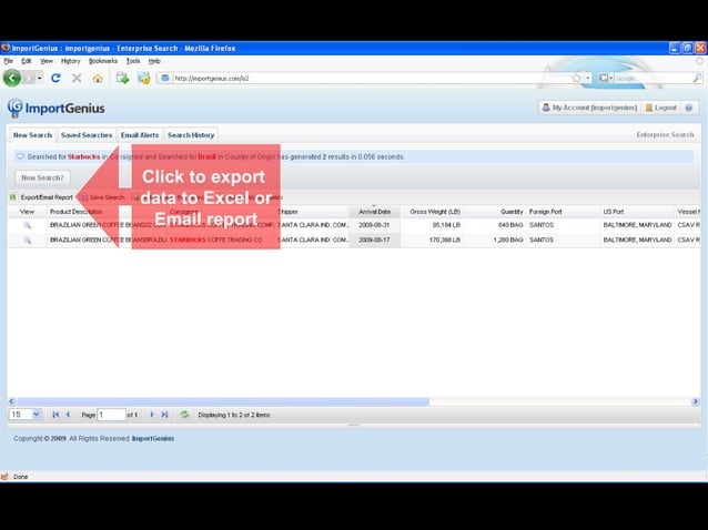 Import Genius Demo Presentation | PPT | Logistics | Business