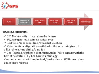 iGPS- Vehicle & Personal Tracking Solution | PPT