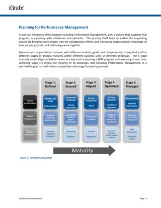 IGrafx Performance Management Whitepaper | PDF | Business Operations ...