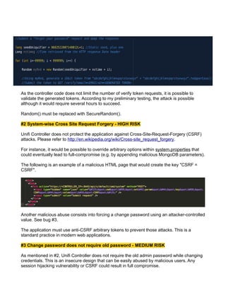 Unifi securitybugs sep2013 | PDF
