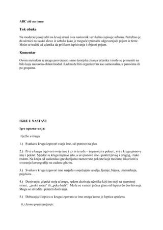 Igre u nastavi | PDF