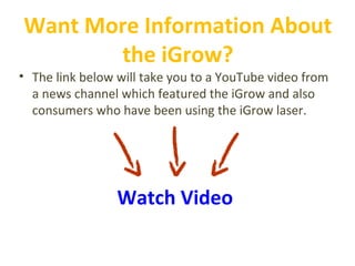 How Does the iGrow Work | PPT
