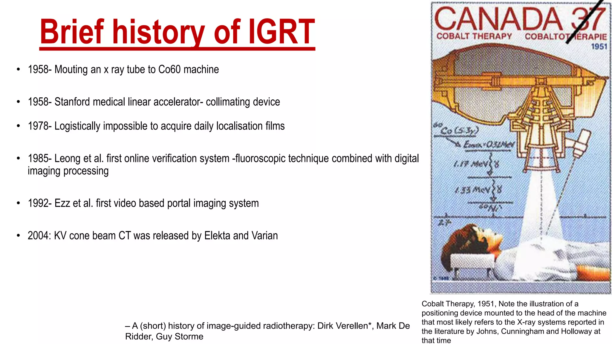 Image Guided Radiotherapy | PPTX