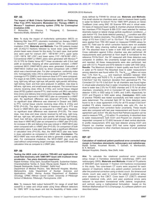 IGRT APP.pdf | Cancer | Diseases and Conditions