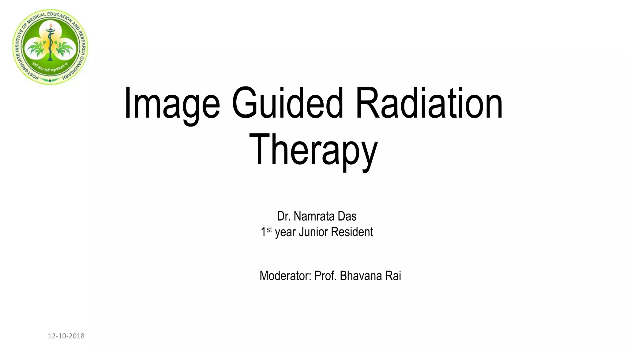 Image Guided Radiotherapy | PDF | Cancer | Diseases and Conditions