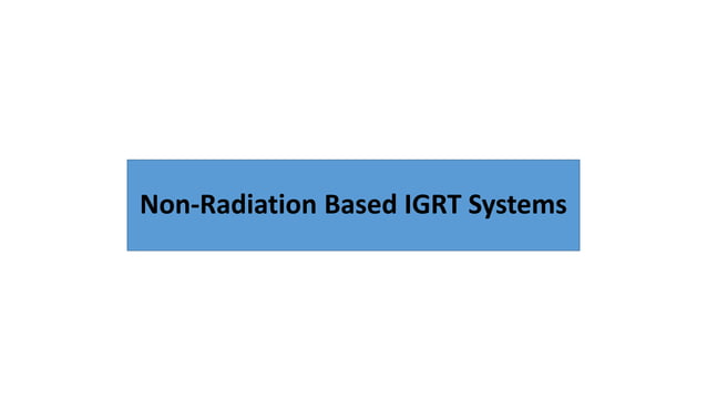 Image Guided Radiation Therapy (IGRT) | PDF