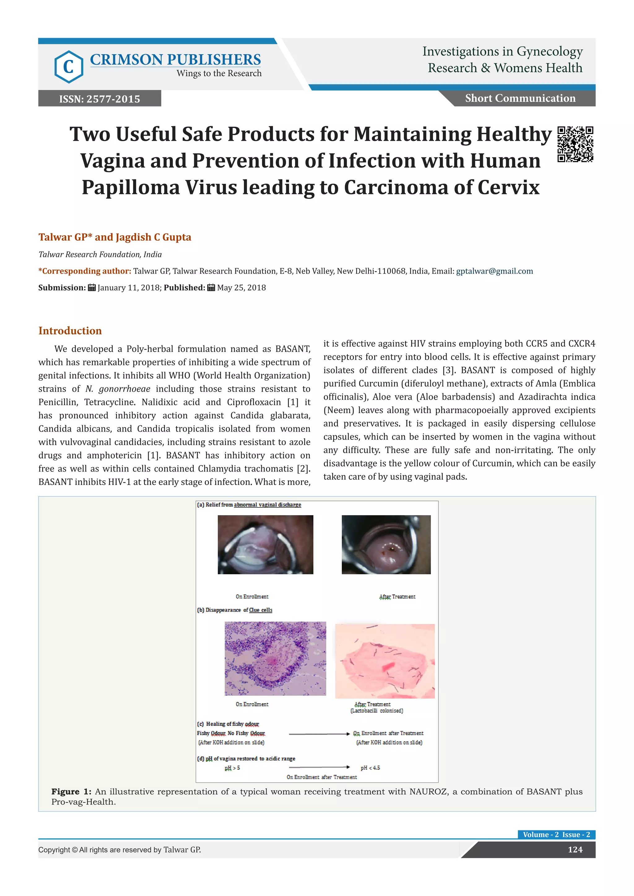 Two Useful Safe Products for Maintaining Healthy Vagina and Prevention ...