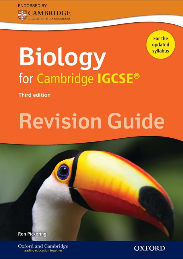 IGCSE Cambridge Examinations - Biology 0610 - resources - Revision ...