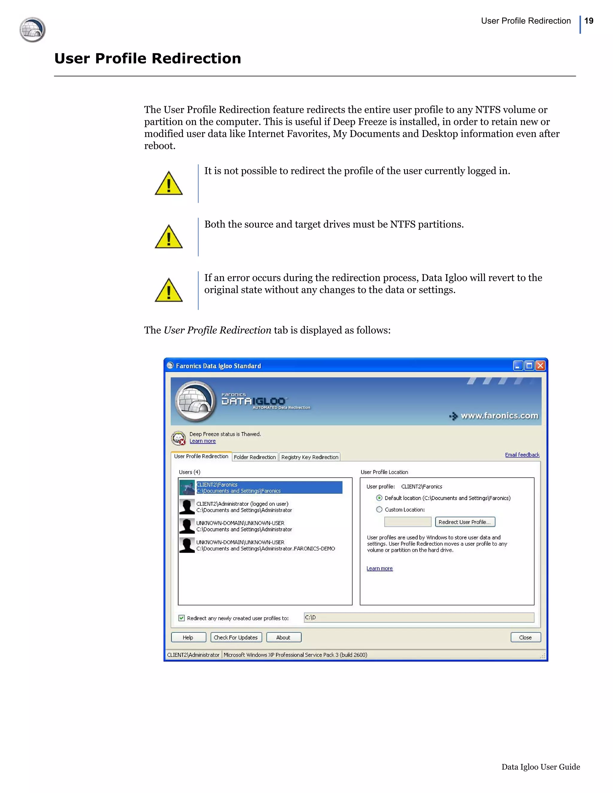 Faronics Data Igloo User Guide | PDF