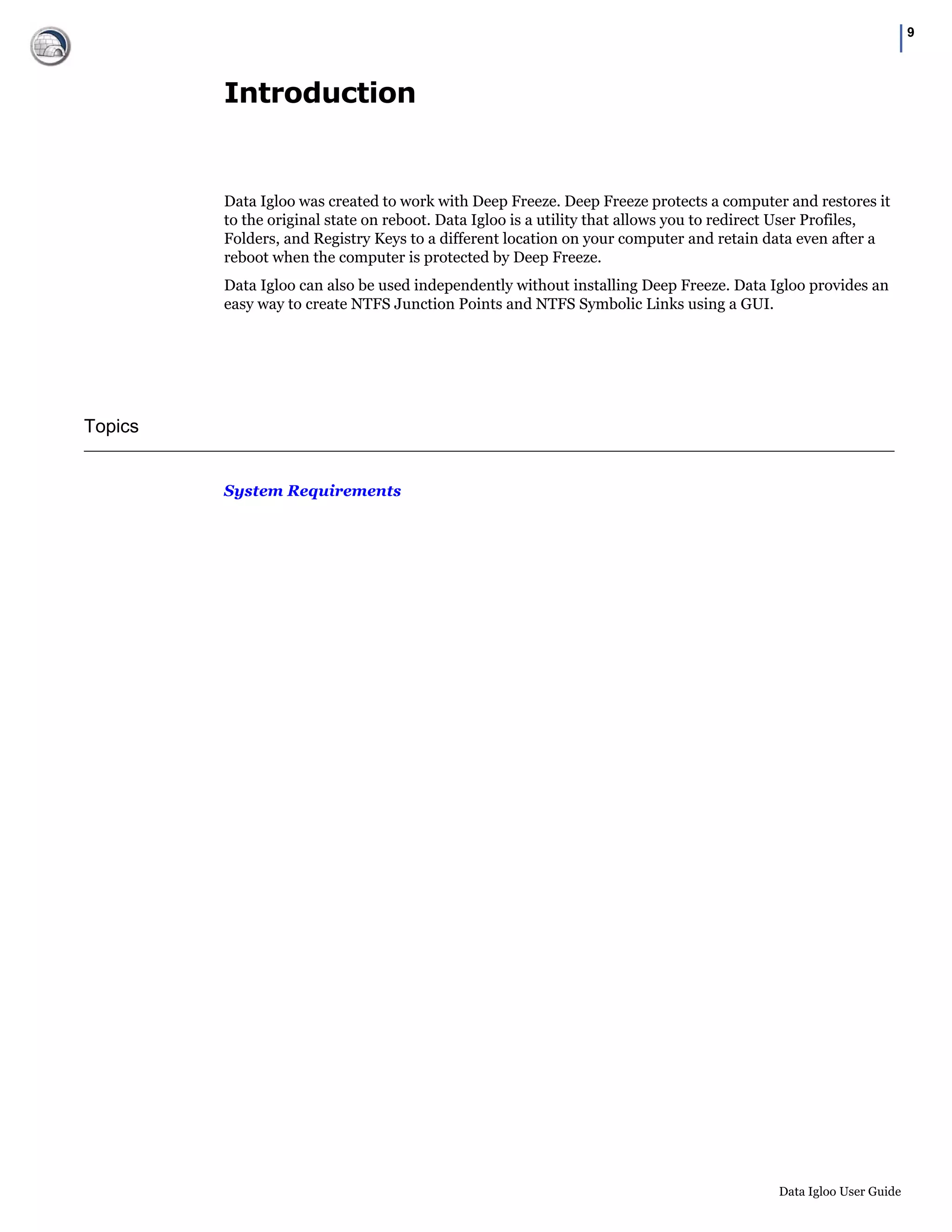 Faronics Data Igloo User Guide | PDF