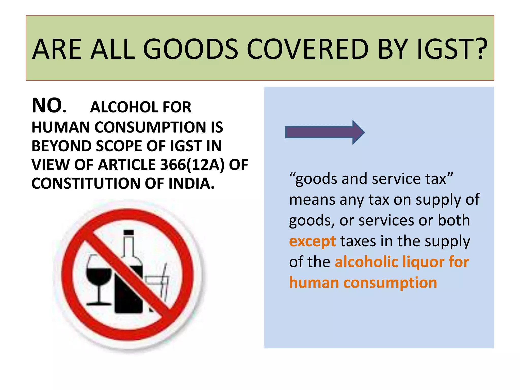 AN OVERVIEW OF IGST ACT | PPTX