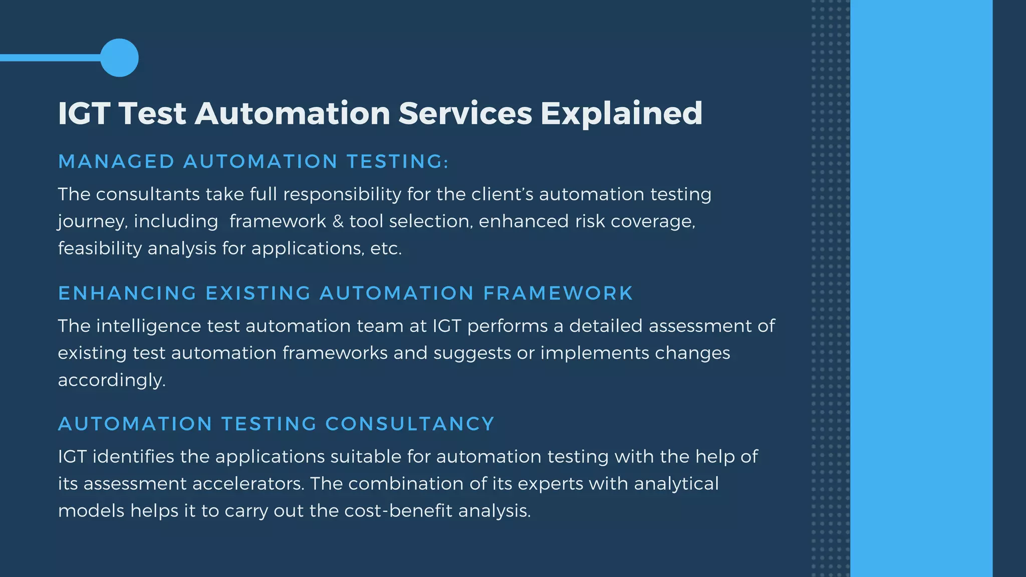 IGT's Intelligent Automation Framework | PPTX