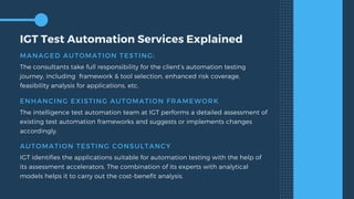 IGT's Intelligent Automation Framework | PPTX