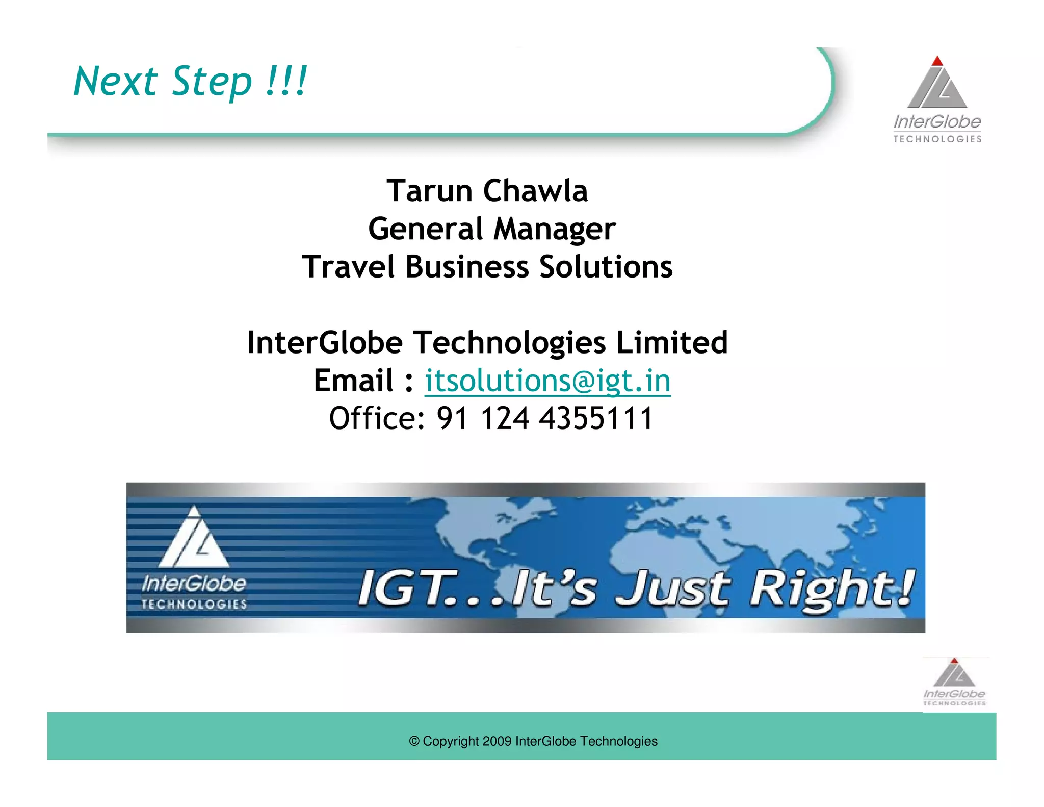 IGT Solution Offerings | PDF