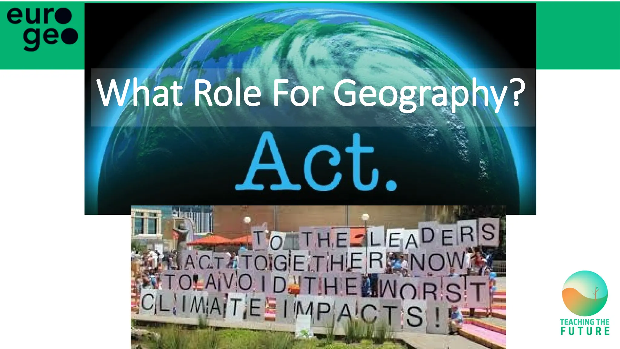 The role of geography in climate education | PPTX