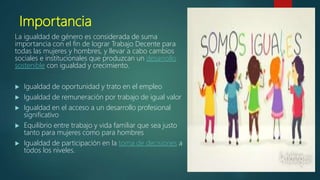 Igualdad de-genero | PPTX