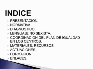 Igualdad de genero | PPTX