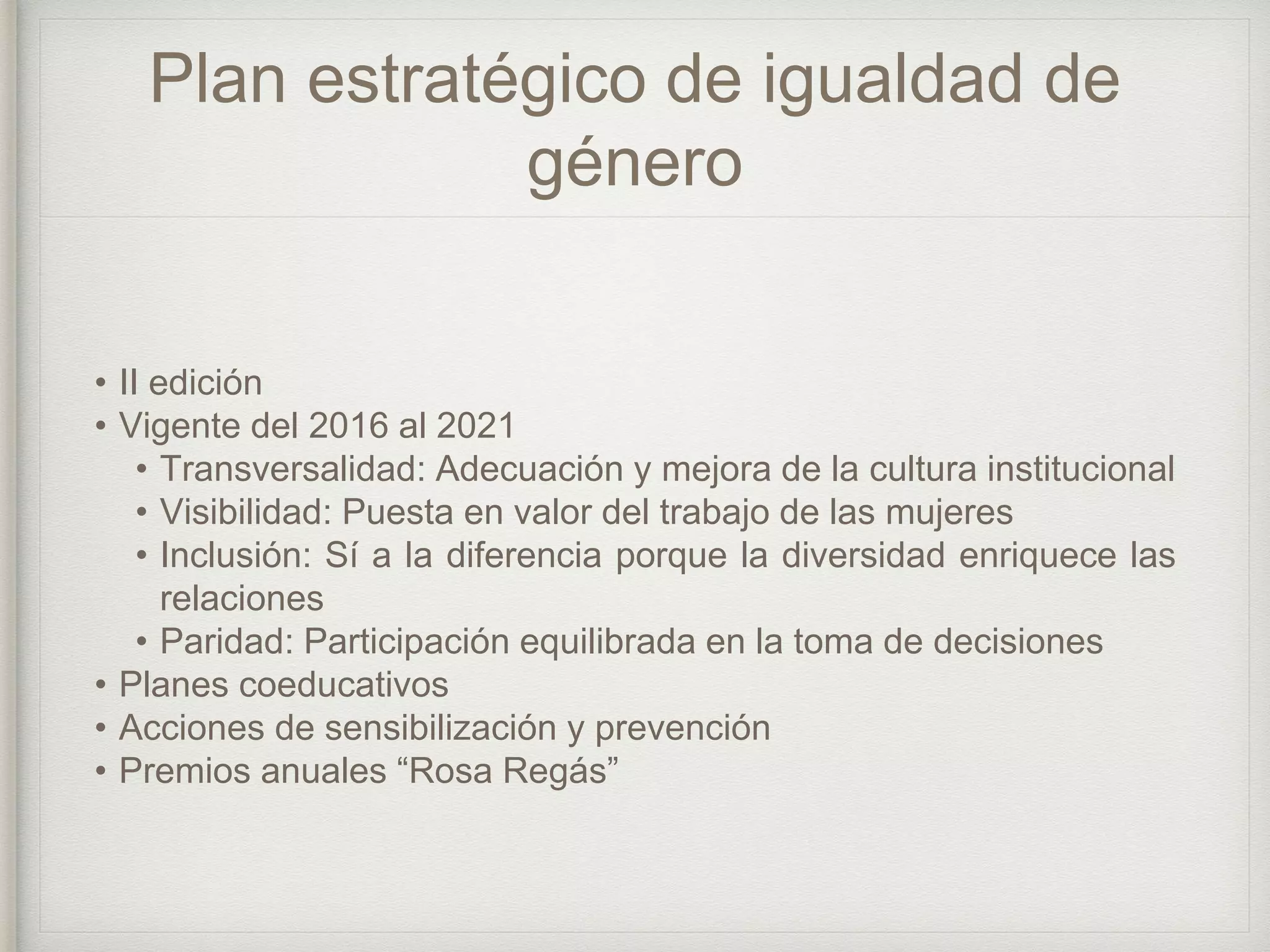 Igualdad de genero | PPT