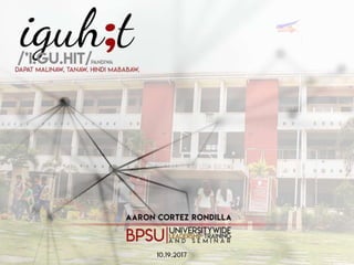 Iguhit | PPTX
