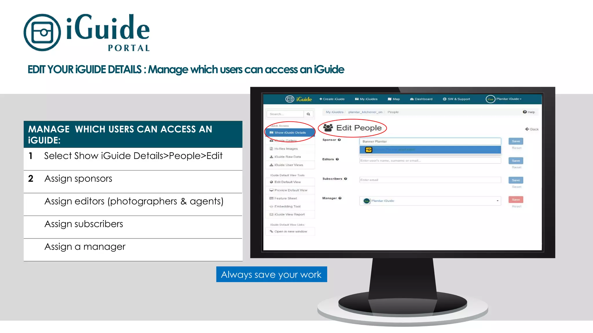 iGuide portal tutorial – operators | PDF