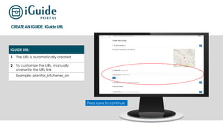 iGuide portal tutorial – operators | PDF