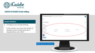 iGuide portal tutorial – operators | PDF