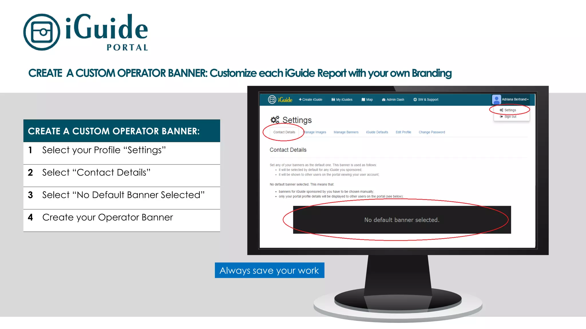 iGuide portal tutorial – operators | PPT